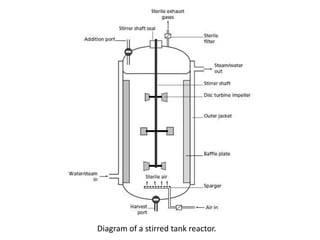 Stirred tank bioreactor | PPTX