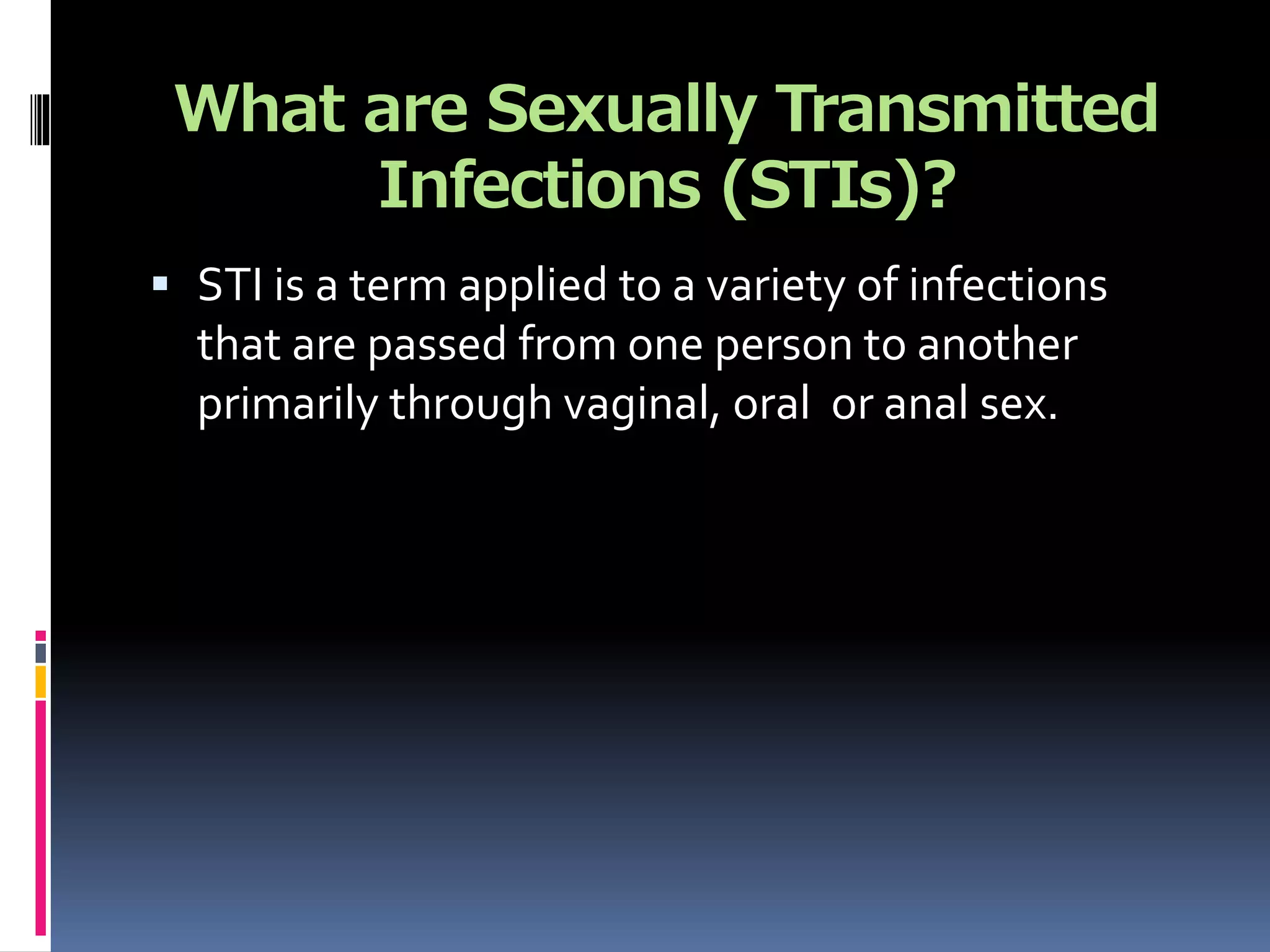 Sexually Transmitted Disease (STIs) Life Orientation Gr.9 | PPTX