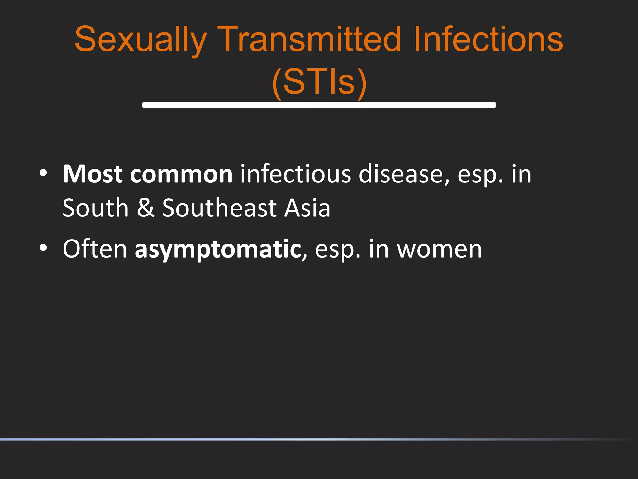 Sexually Transmitted Infections 101 | PPTX