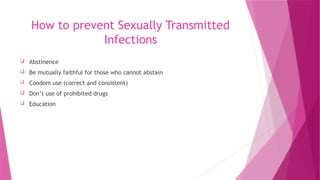 sexually transmitted infection, human immunodeficiency virus, acquired ...