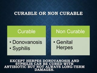 STIs-Genital Ulcer Syndrome presentation. | PPTX