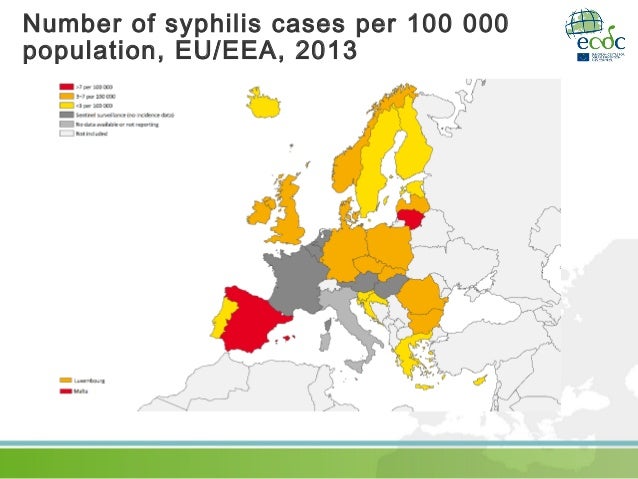 Sexually transmitted infections in Europe, 2013