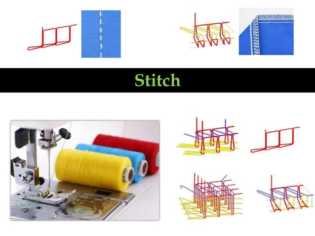 Stitch | PPTX | Needlework | Arts and Crafts