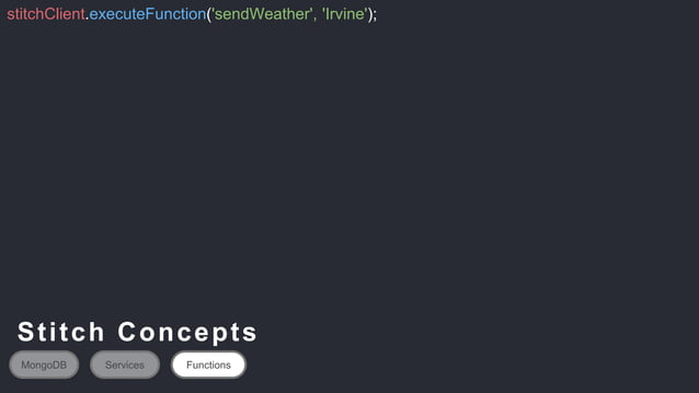 MongoDB Stitch Introduction | PPT