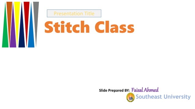 Stitch class | PPTX