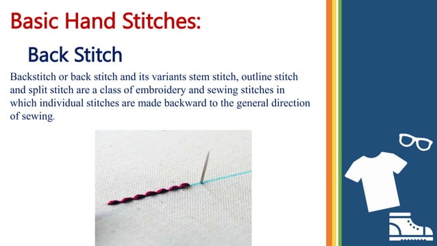 basic dressmaking sewing instructions stitches- | PPT