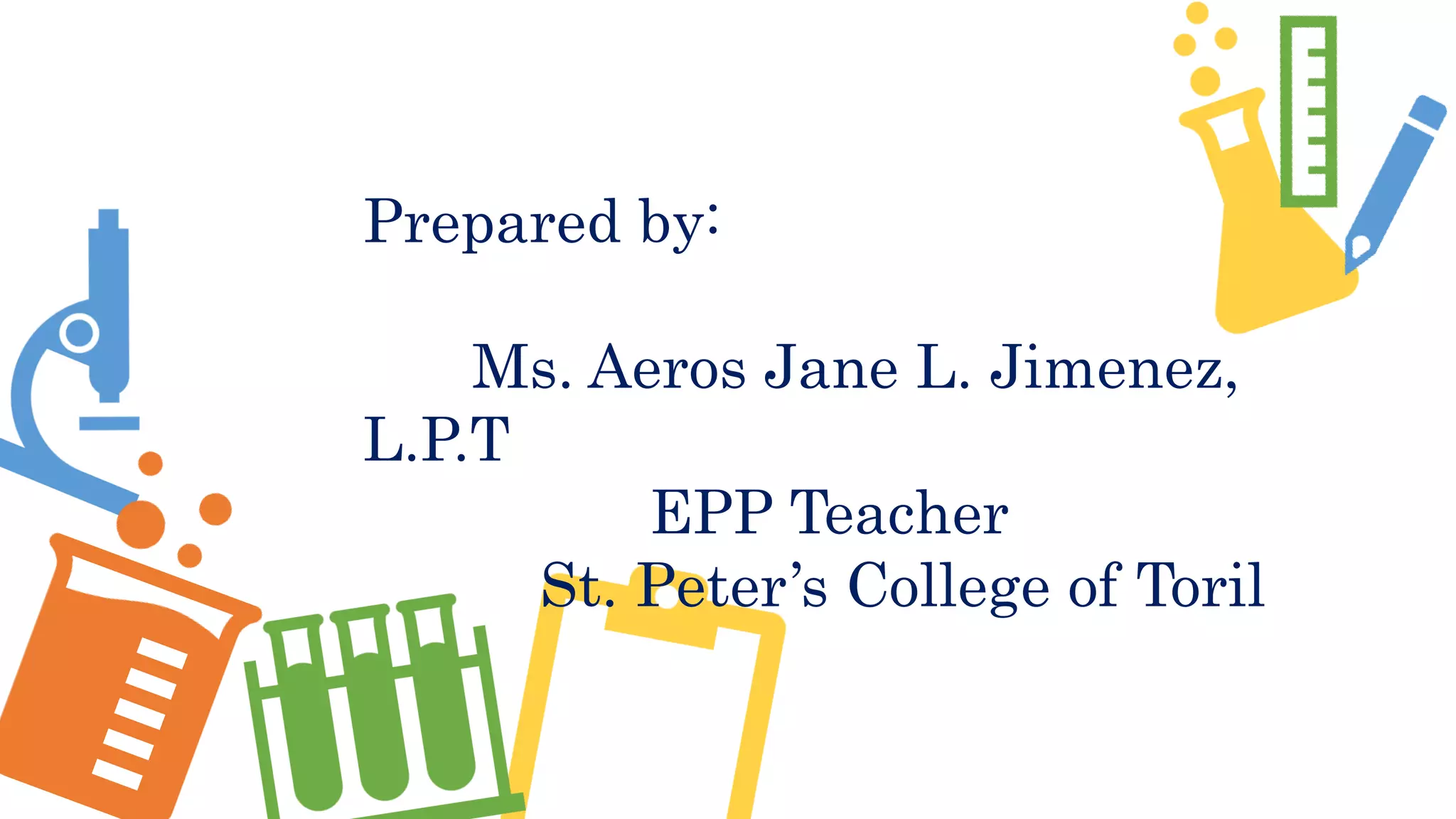 EPP- Basic Stitches | PPTX