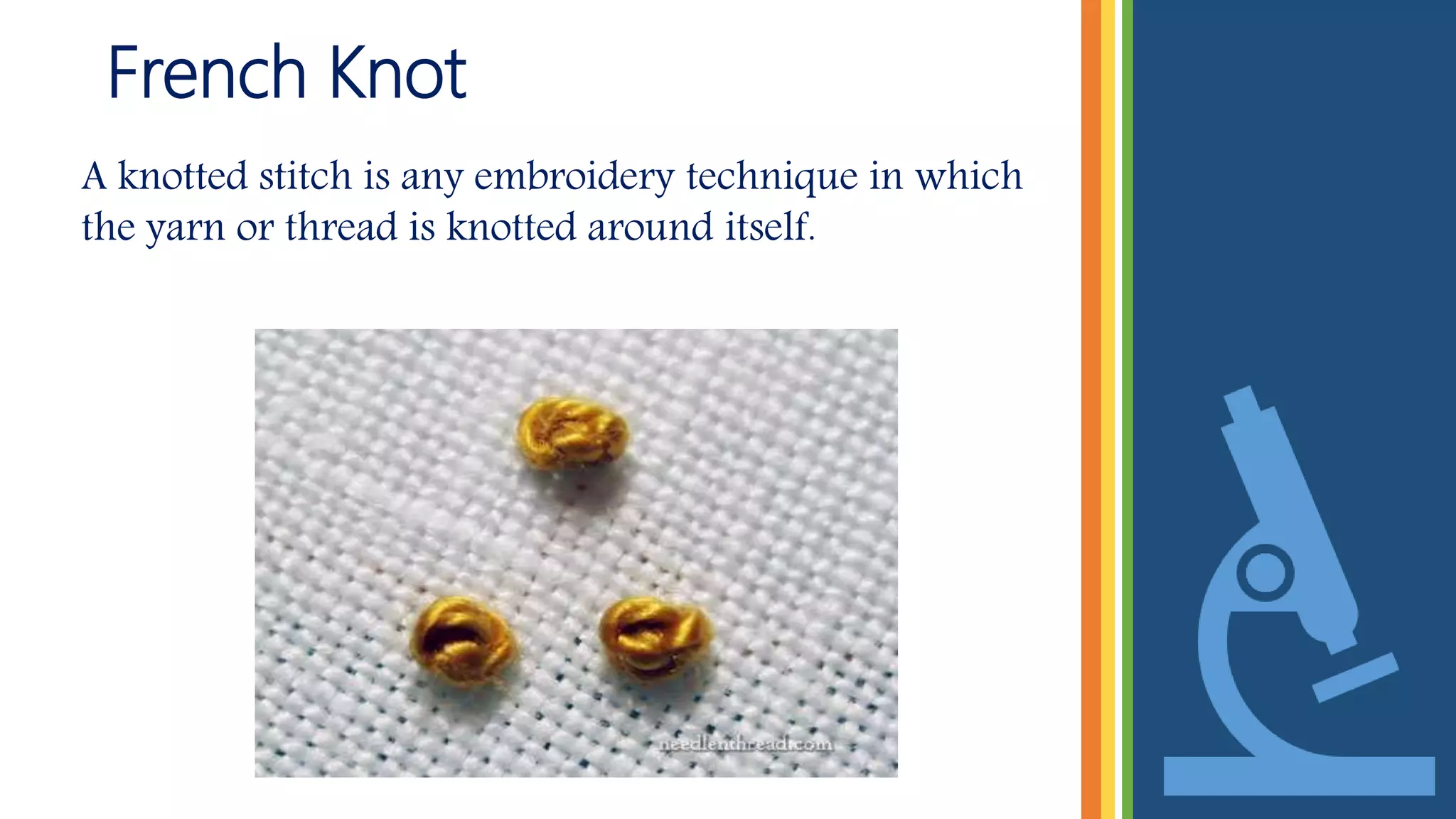 EPP- Basic Stitches | PPTX