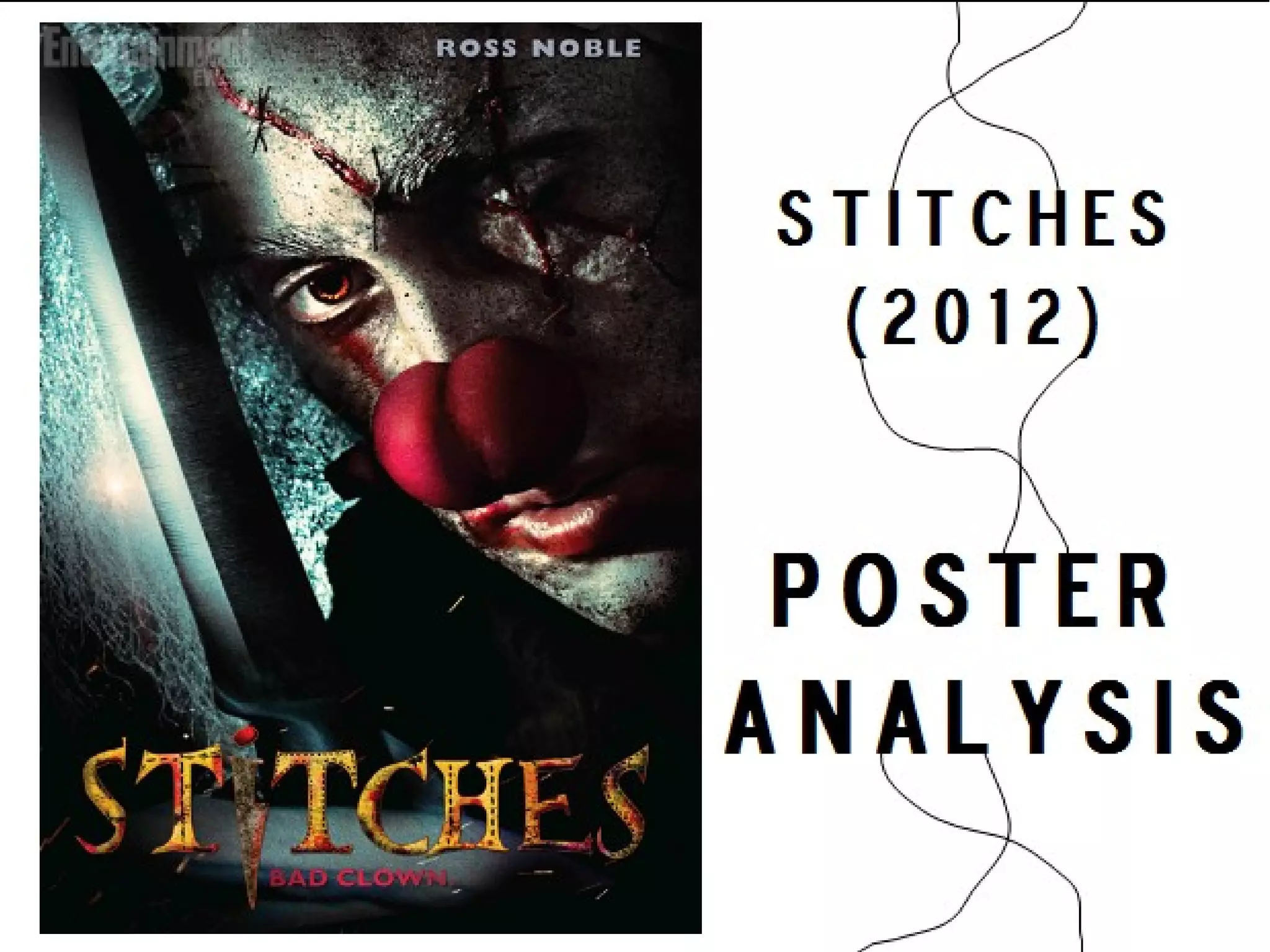 Stitches poster analysis print screens | ODP