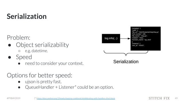Why you should be using structured logs | PPT