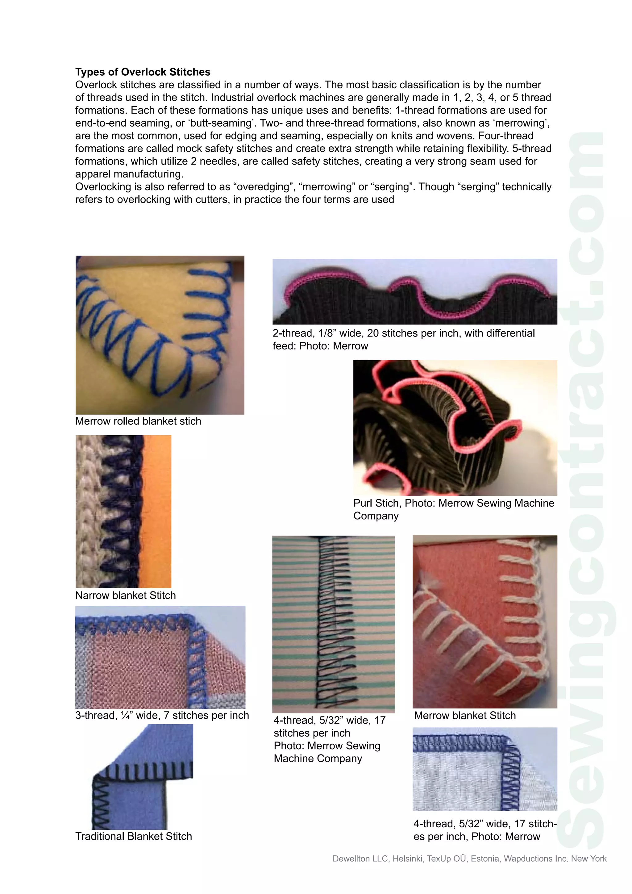 Stitch Classification | PDF