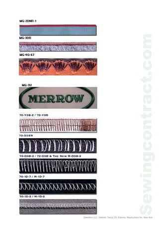 Stitch Classification | PDF