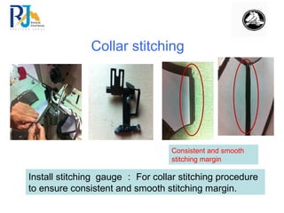 Stitching margin improvement project | PPT