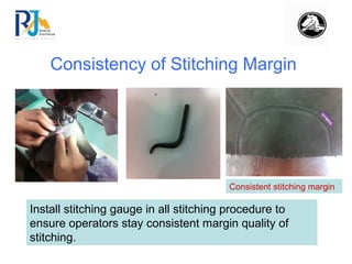 Stitching margin improvement project | PPT