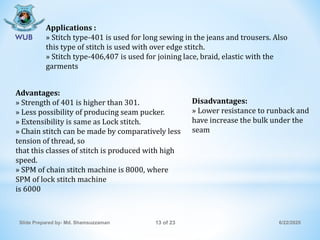 Stitch and it's classification (part 1) | PPTX