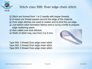 Stitch and it's classification (part 1) | PPTX
