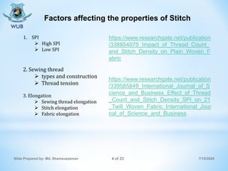Stitch (part 2) | PPTX