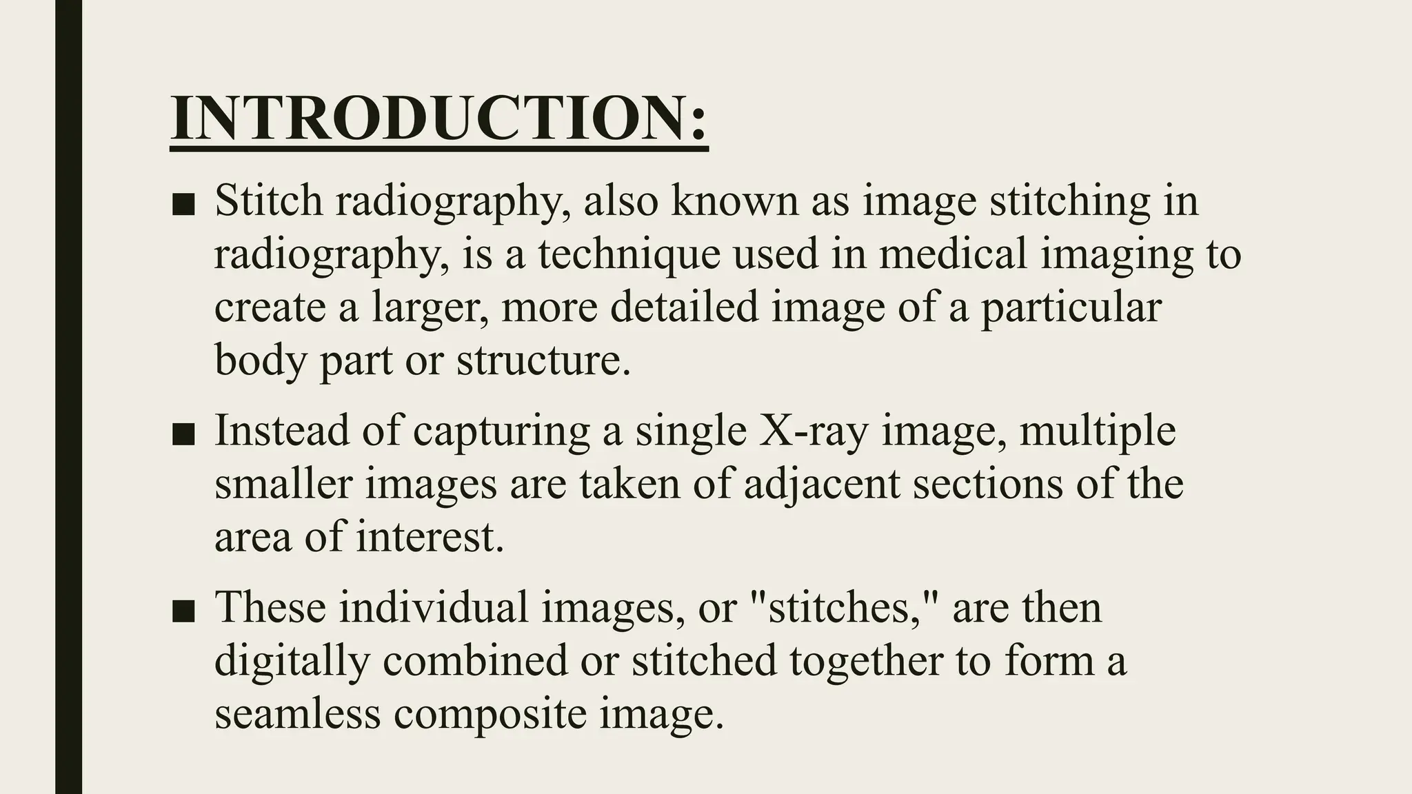 STITCH RADIOGRAPHY TECHNIQUES AND METHODS.pptx