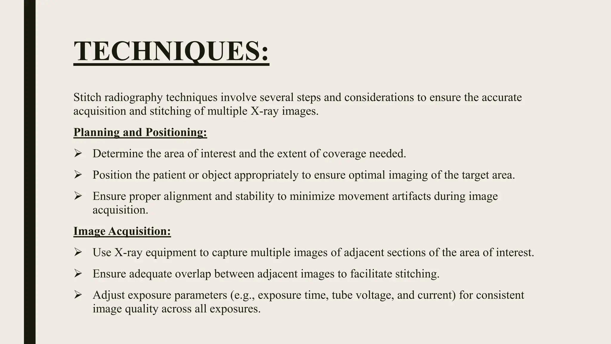 STITCH RADIOGRAPHY TECHNIQUES AND METHODS.pptx