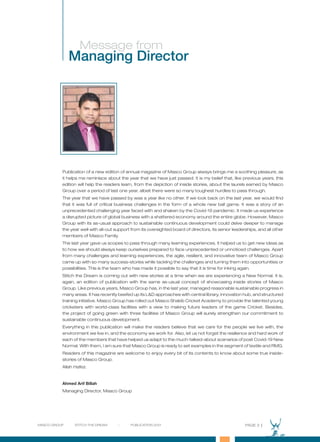 E-Magazine of Masco Group 2021 | PDF