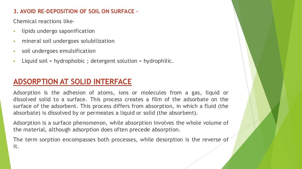 Surface and Interfacial Phenomenon | PPTX