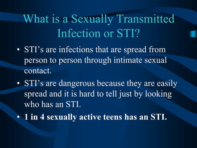 Sexually Transmitted Infections | PPTX