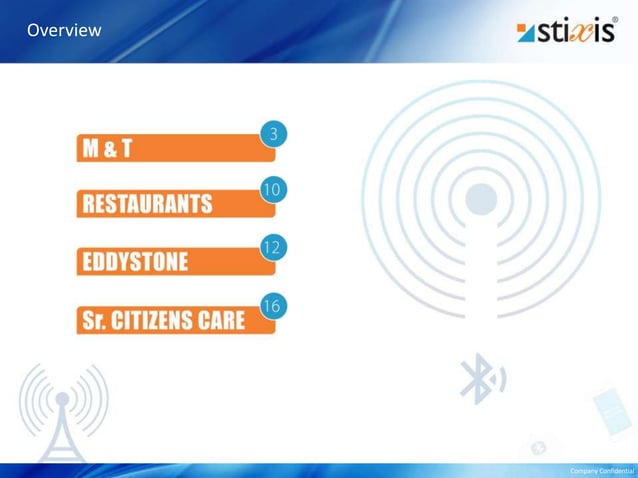 Stixis IOT Solutions (iBeacon, Eddystone) | PPTX | Computer Software ...