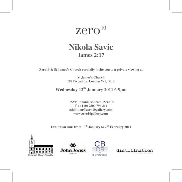 St james's invitation | PDF