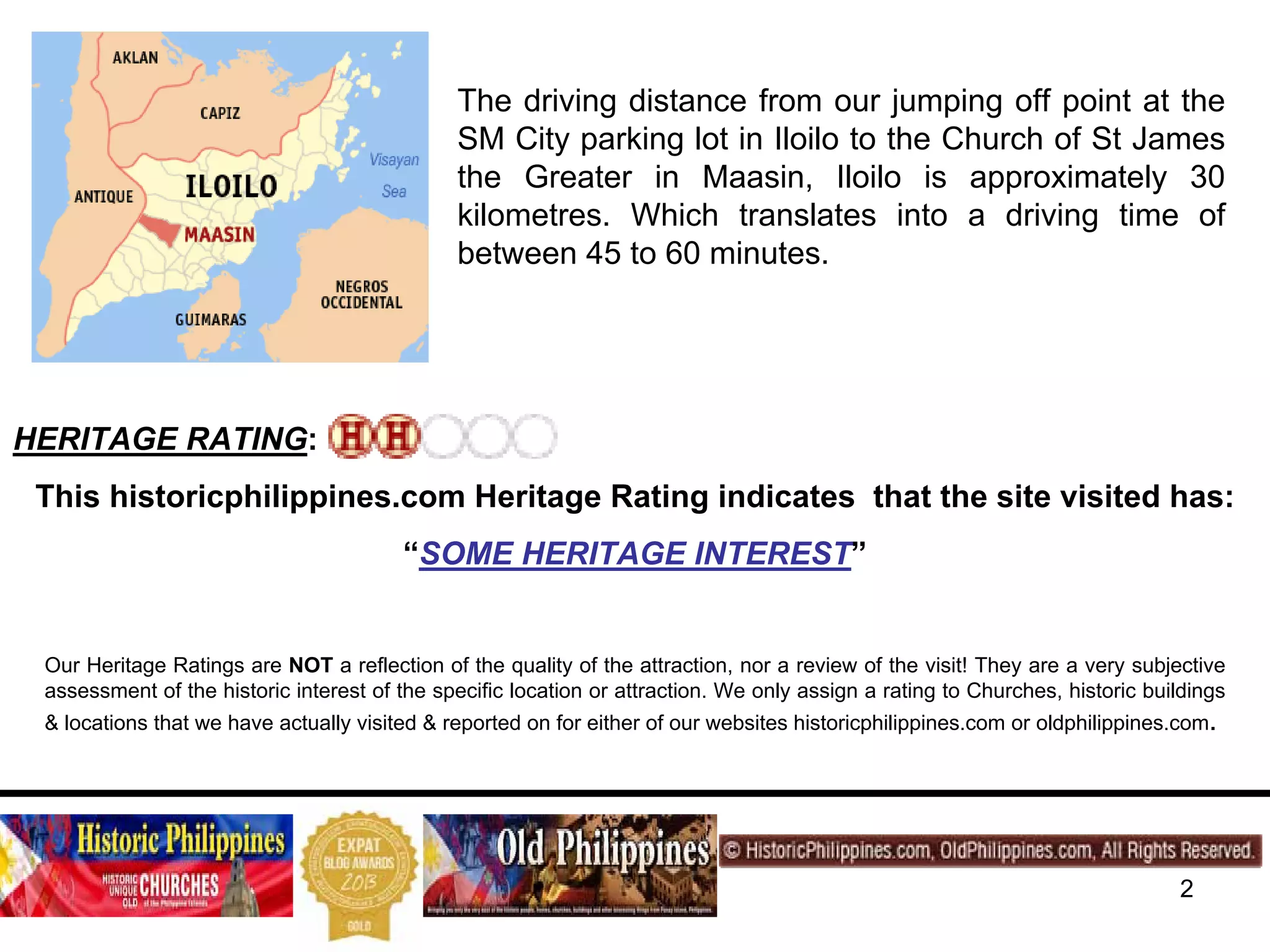 The Church of St James the Greater, Maasin, Iloilo. An interesting and ...