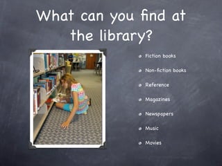 School Library Instruction | PPT