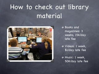 School Library Instruction | PPT