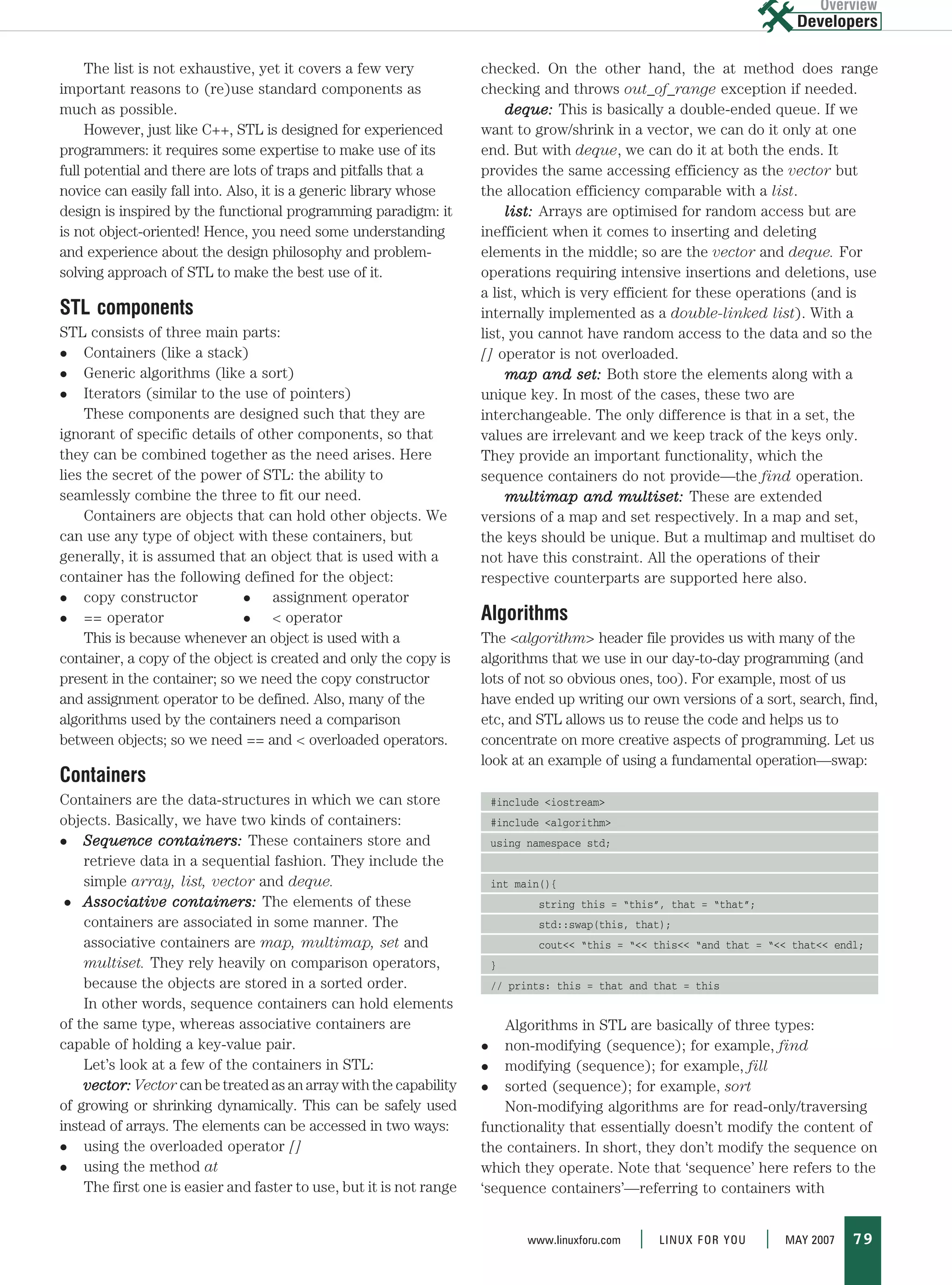 Stl | PDF | Programming Languages | Computing