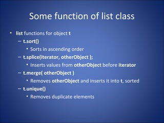 standard template library(STL) in C++ | PPT