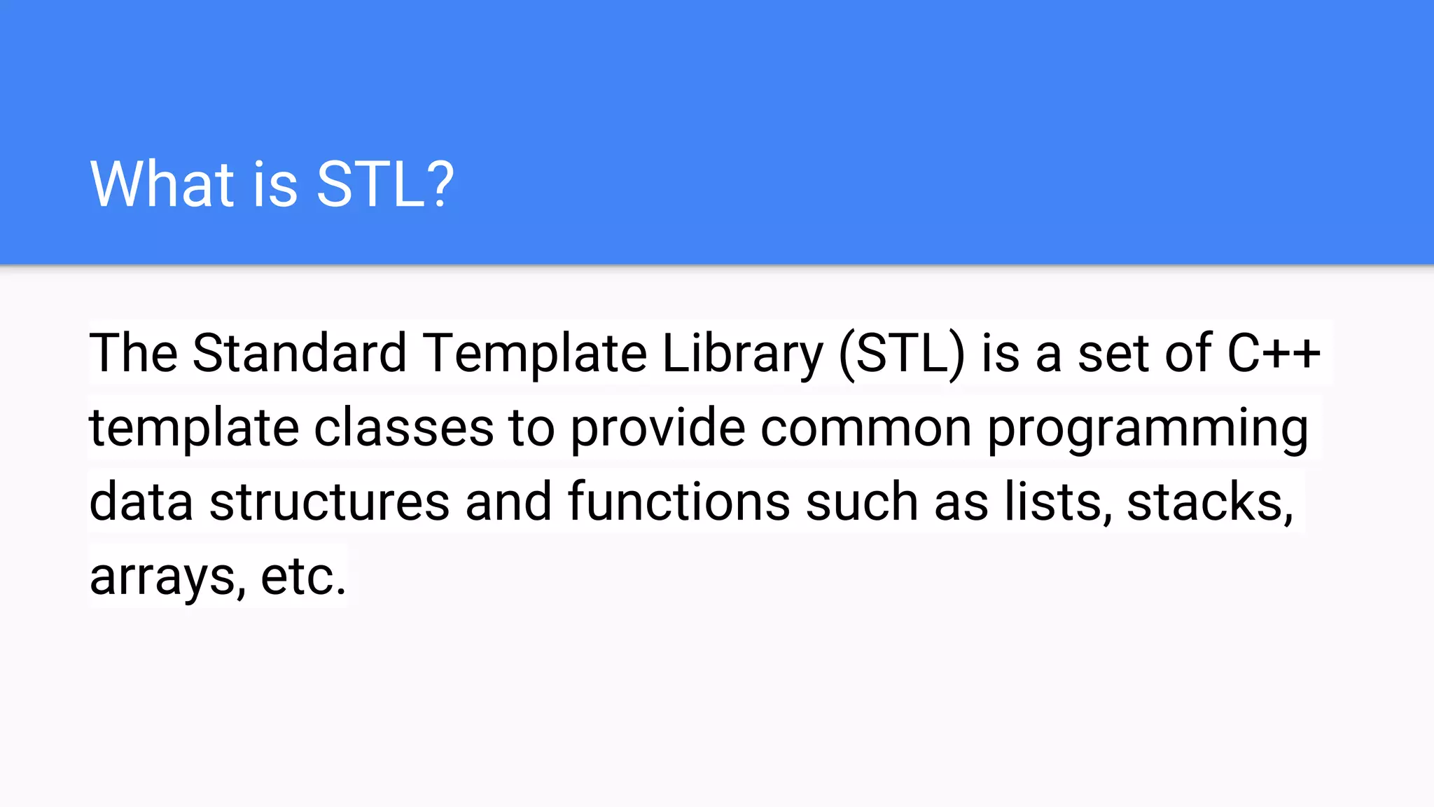 Stl Map Set Vector Pptx Programming Languages Computing 5772