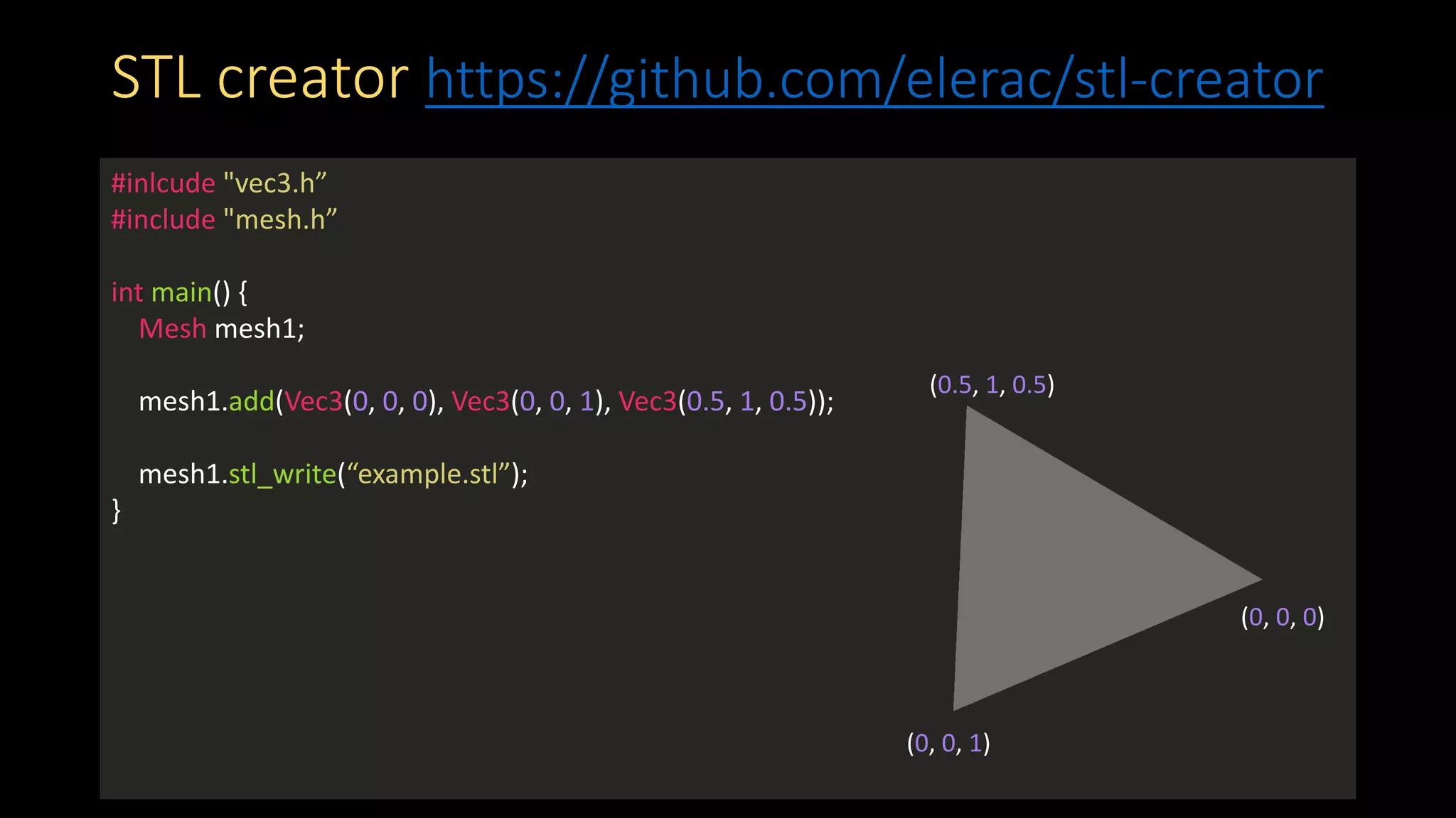 How to use STL creator | PPT