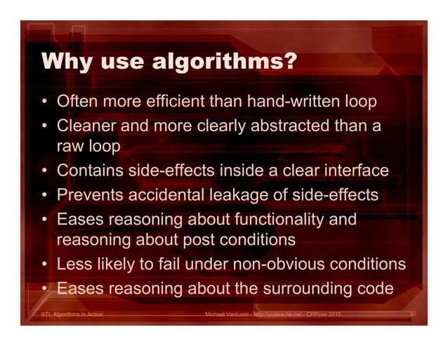 Stl Algorithms In Action Ppt 7411