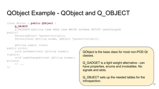 Observer pattern with Stl, boost and qt | PDF