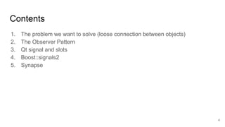 Observer pattern with Stl, boost and qt | PDF