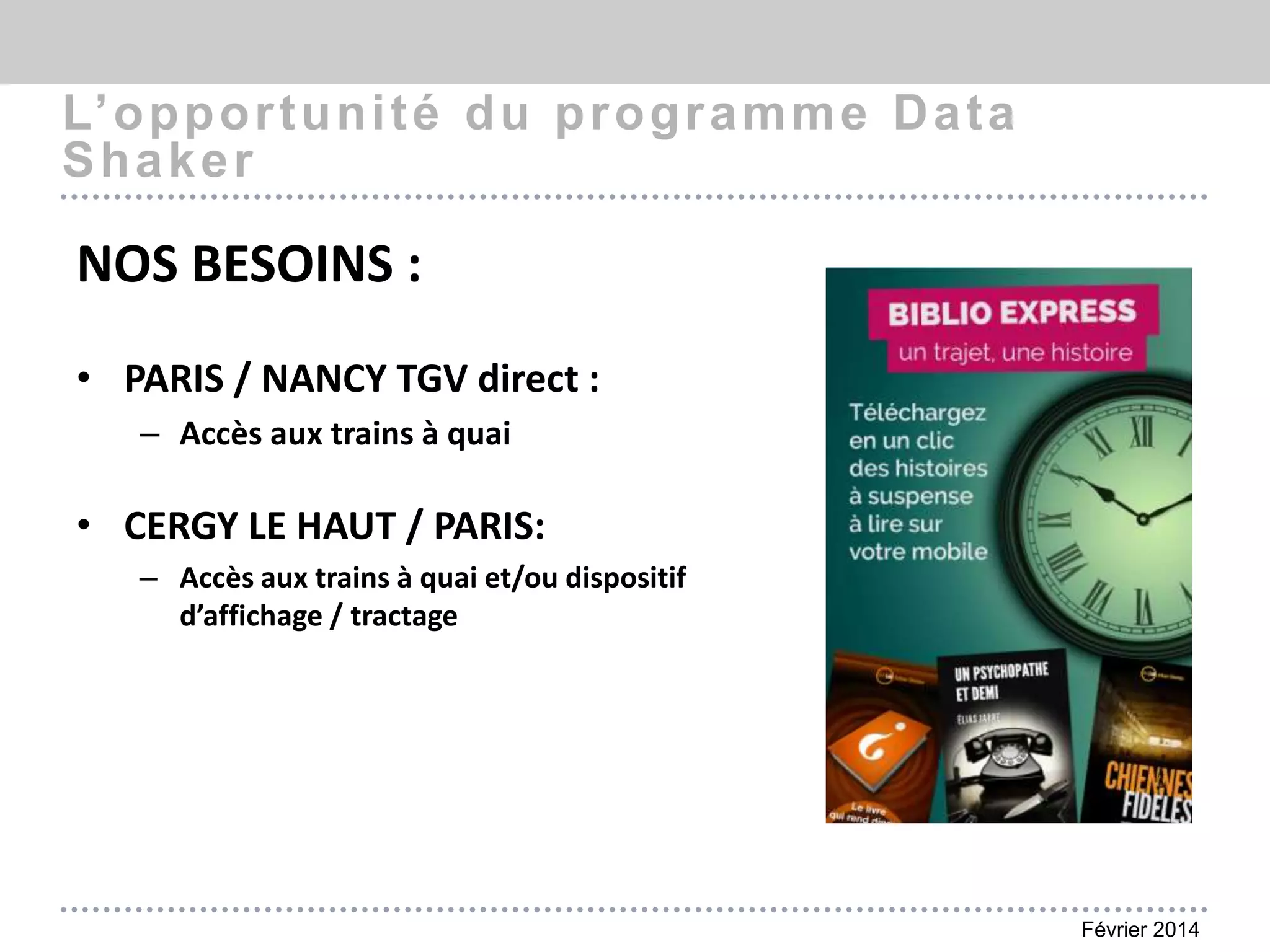 Data Shaker : StoryLab | PPT