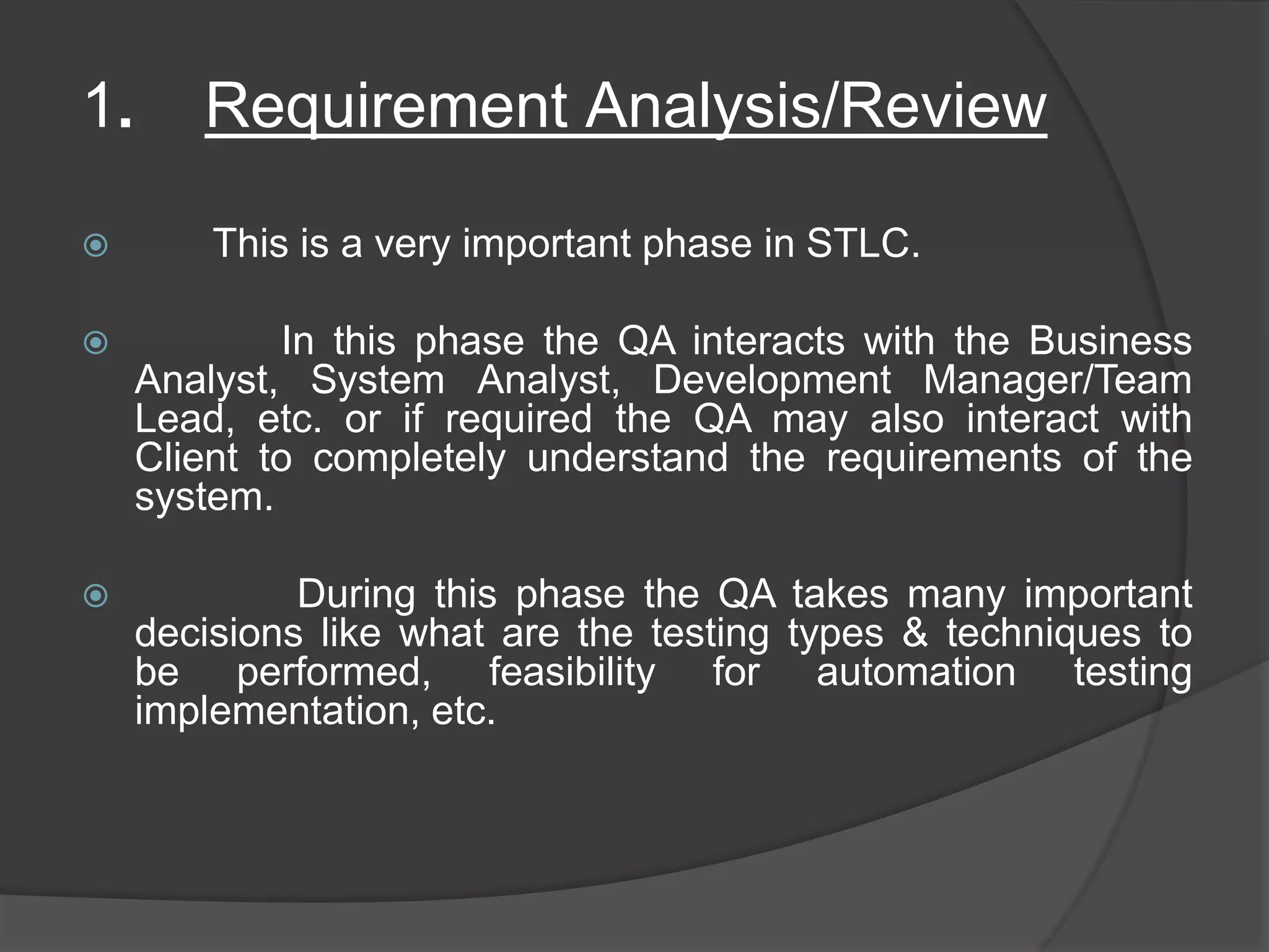 Stlc ppt | PPTX