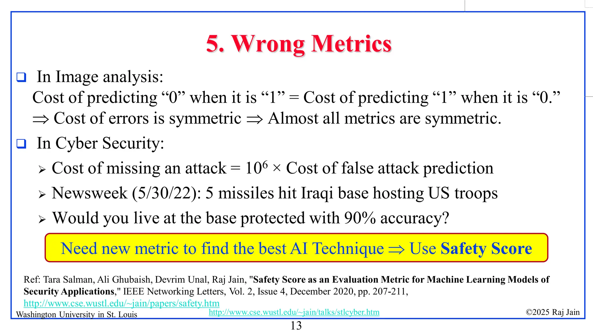 Raj Jain, Recent Advances, Issues, and Challenges in Cybersecurity ...
