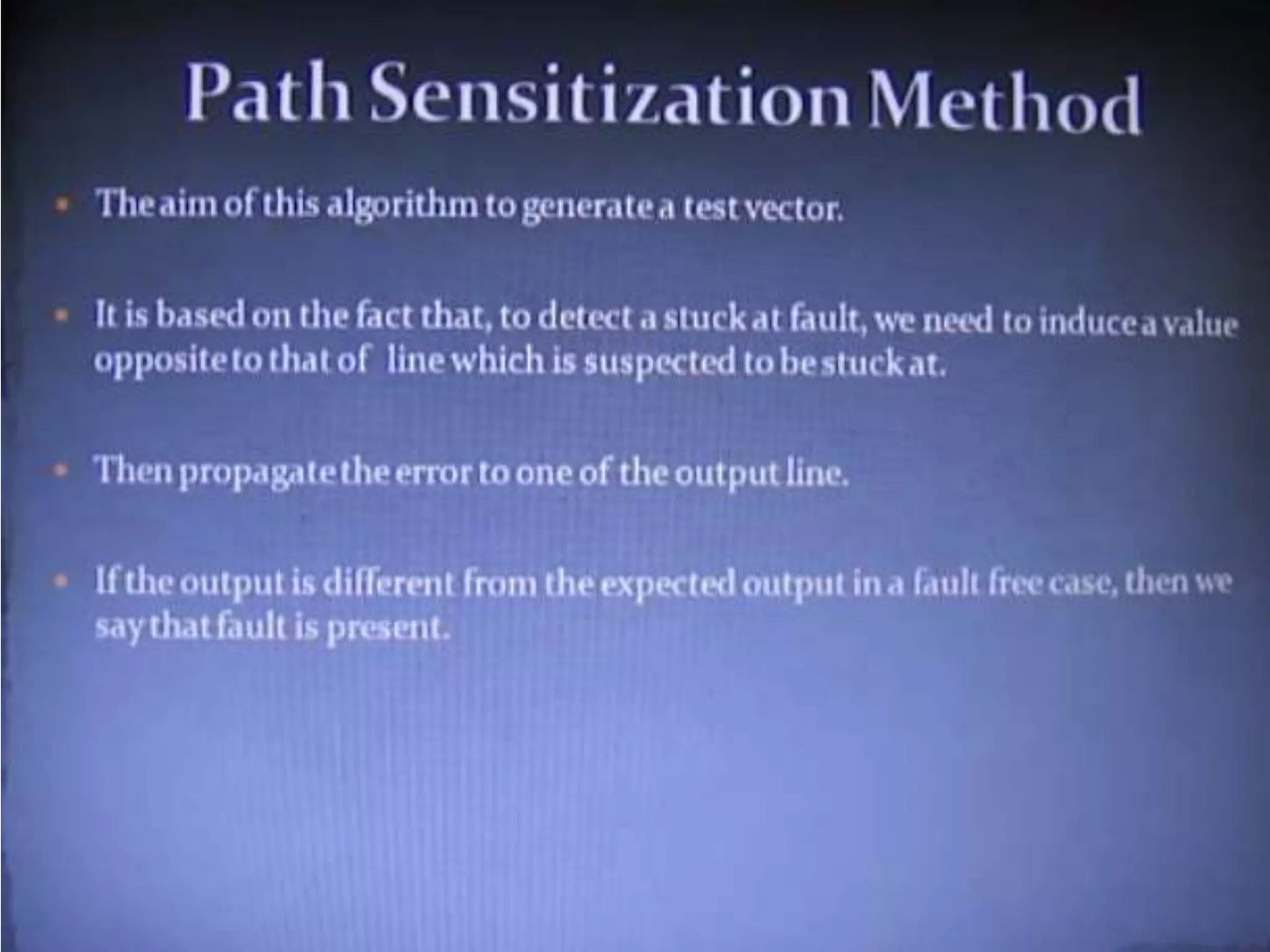 Fault Detection Methods in Sequential System | PPTX