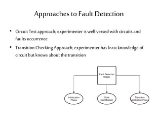 Fault Detection Methods in Sequential System | PPTX