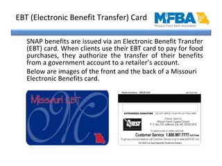 SNAP OUTREACH Missouri | PPT