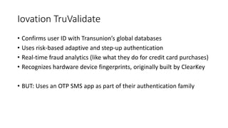 Understanding passwordless technologies | PPTX