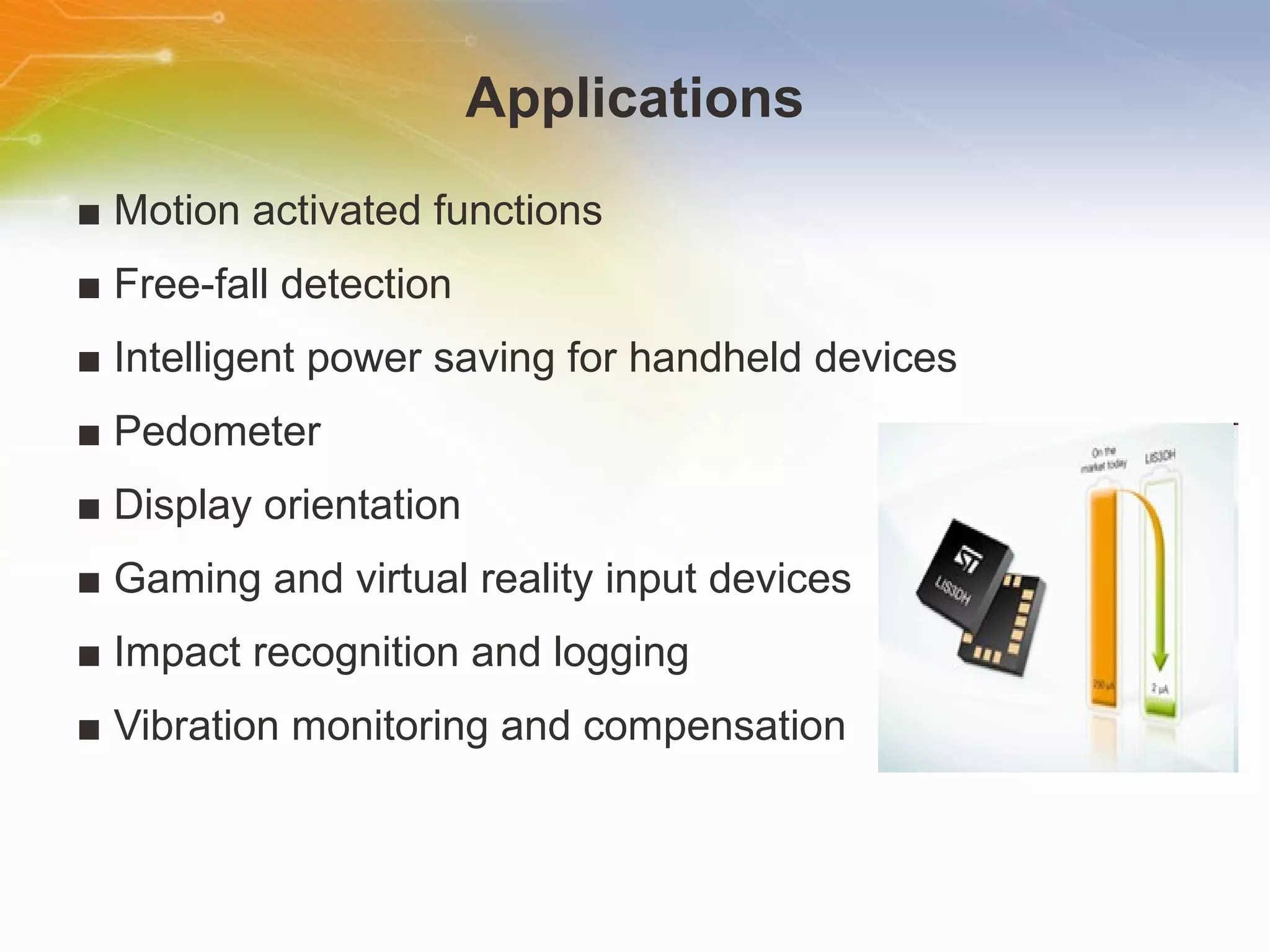 An Overview Study on MEMS digital output motion sensor: LIS331DLH | PPT | Operating Systems ...