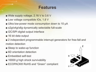 An Overview Study on MEMS digital output motion sensor: LIS331DLH | PPT