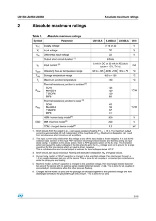 St Lm358 N | PDF
