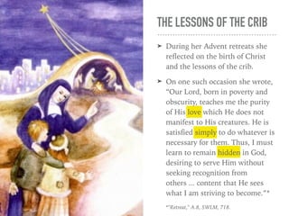 Spirituality of St. Louise de Marillac: the infant Christ and Mary | PPT