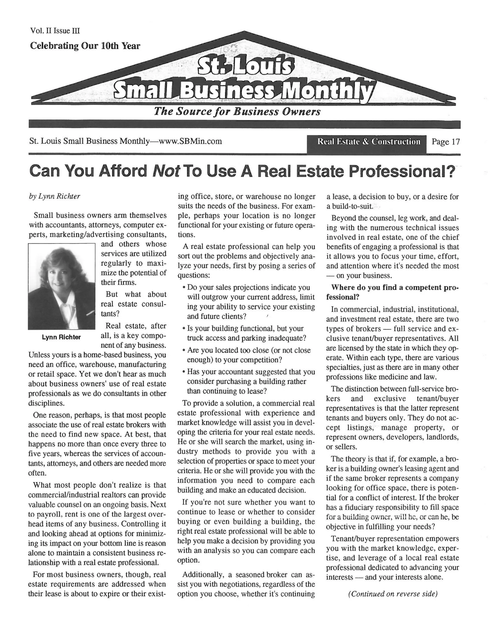 Commercial Real Estate Article | PDF